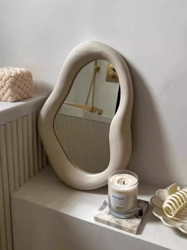 Isla Curved Dressing Table Mirror - Rumi Living
