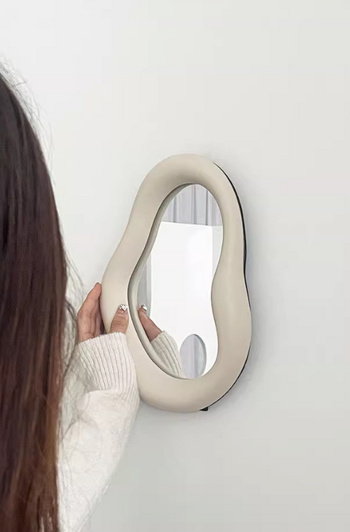 Isla Curved Dressing Table Mirror - Rumi Living