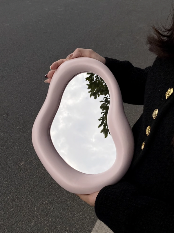 Isla Curved Dressing Table Mirror - Rumi Living