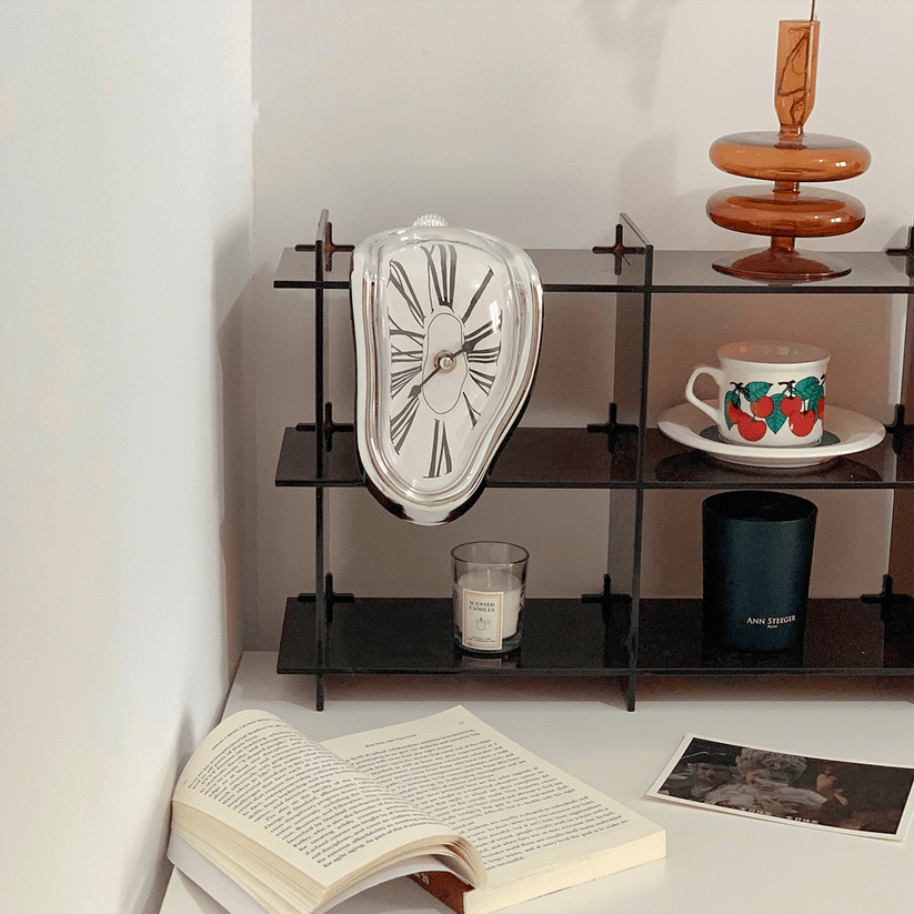 Salvador Dali Melting Clock Shelf Clock - Rumi Living